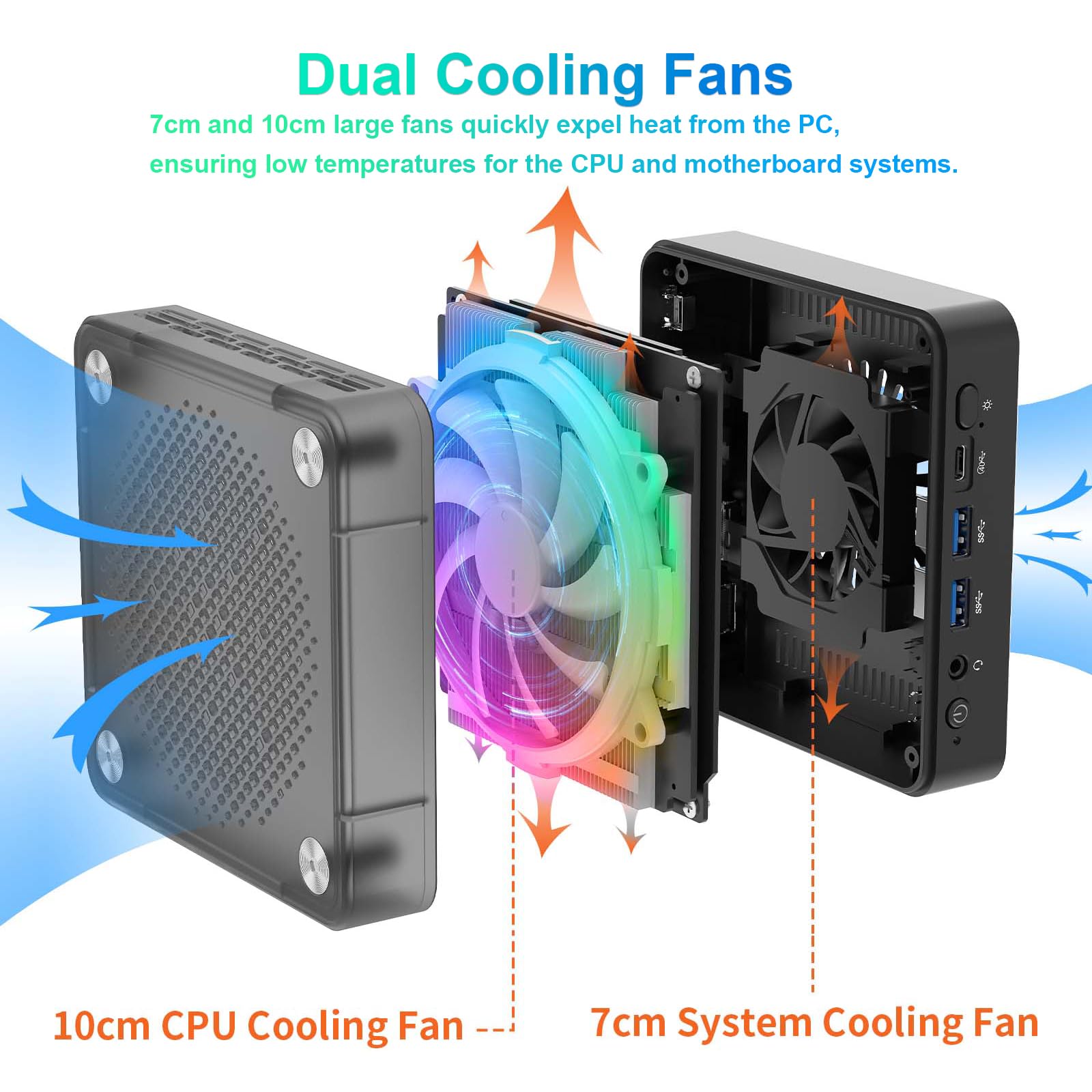 Snapklik.com : AWOW HA7 Mini PC, Mini Computers