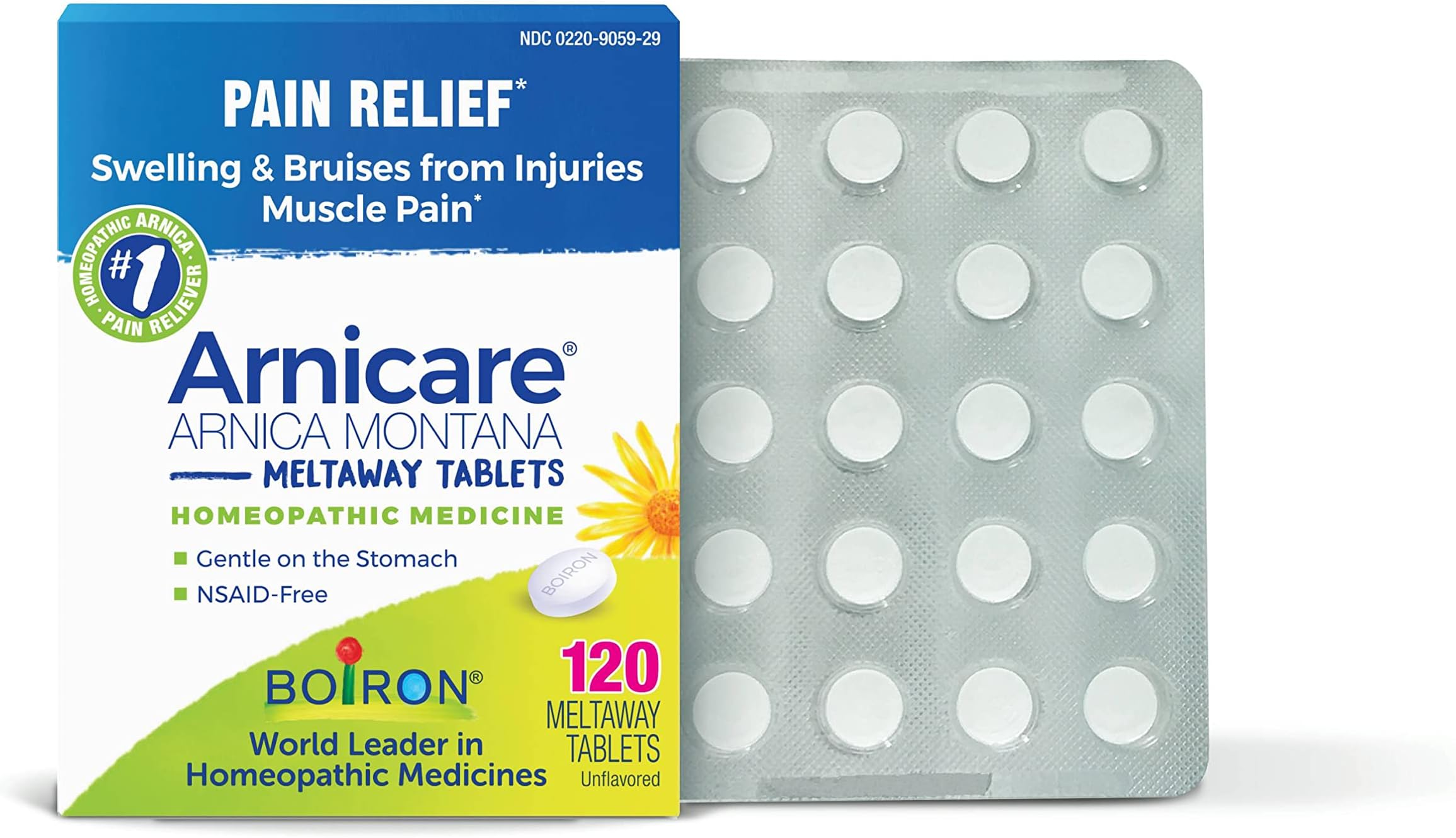Amazon.com: Boiron Arnicare Tablets for Pain Relief from Muscle Pain ...