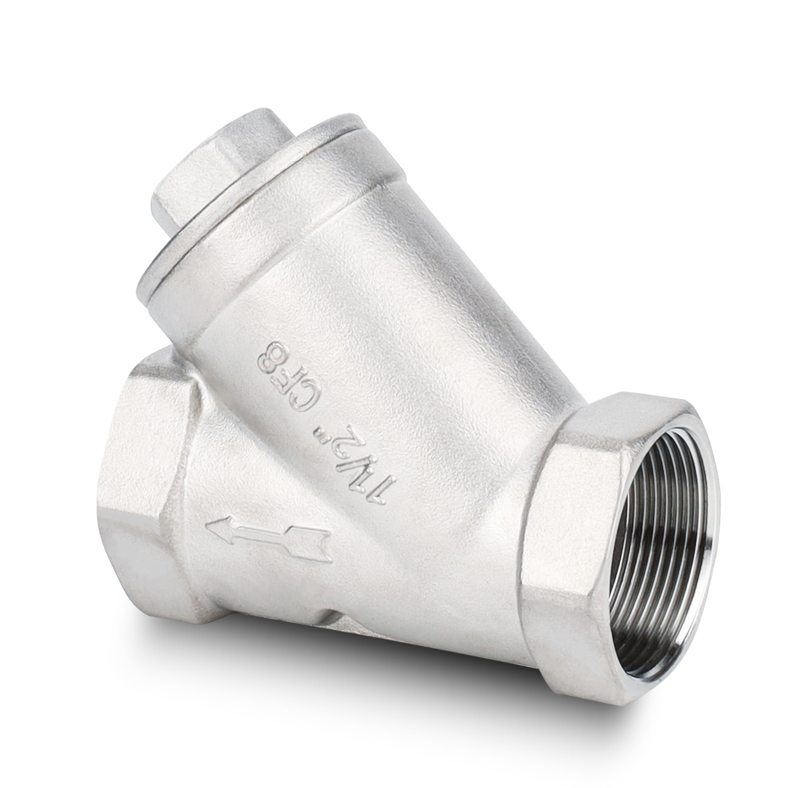 Snapklik.com : Industrial Plumbing Y Strainers NPT Female 1-1/2", Heavy ...
