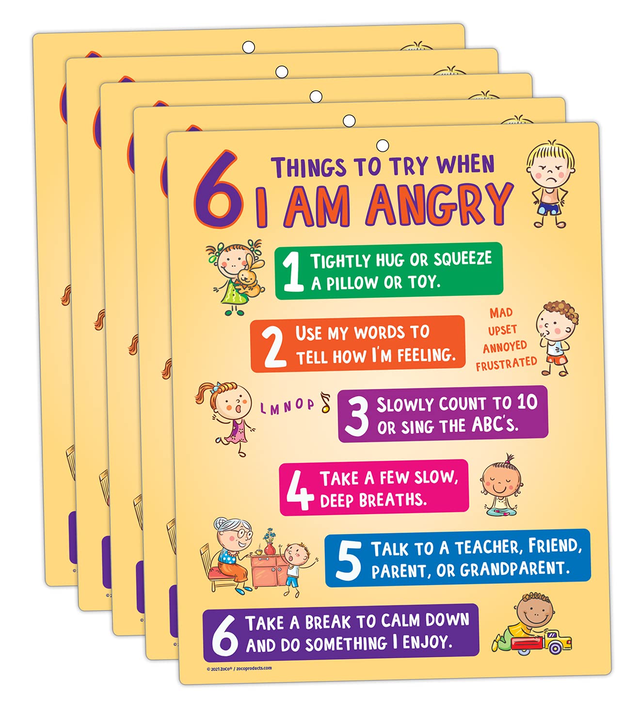 Snapklik.com : ZOCO - Behavior Management Charts (5 Pack) For Home And ...