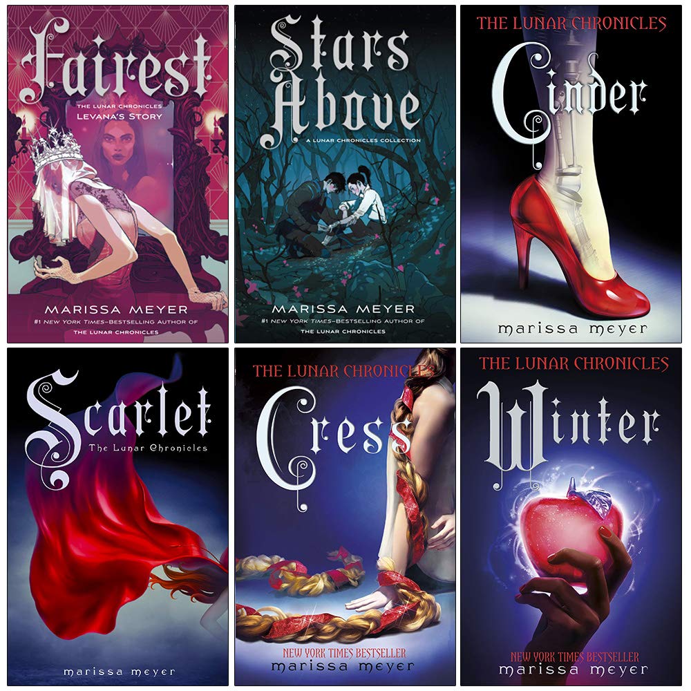 Marissa Meyer Lunar Chronicles Series Collection 6 Books Set (Fairest ...
