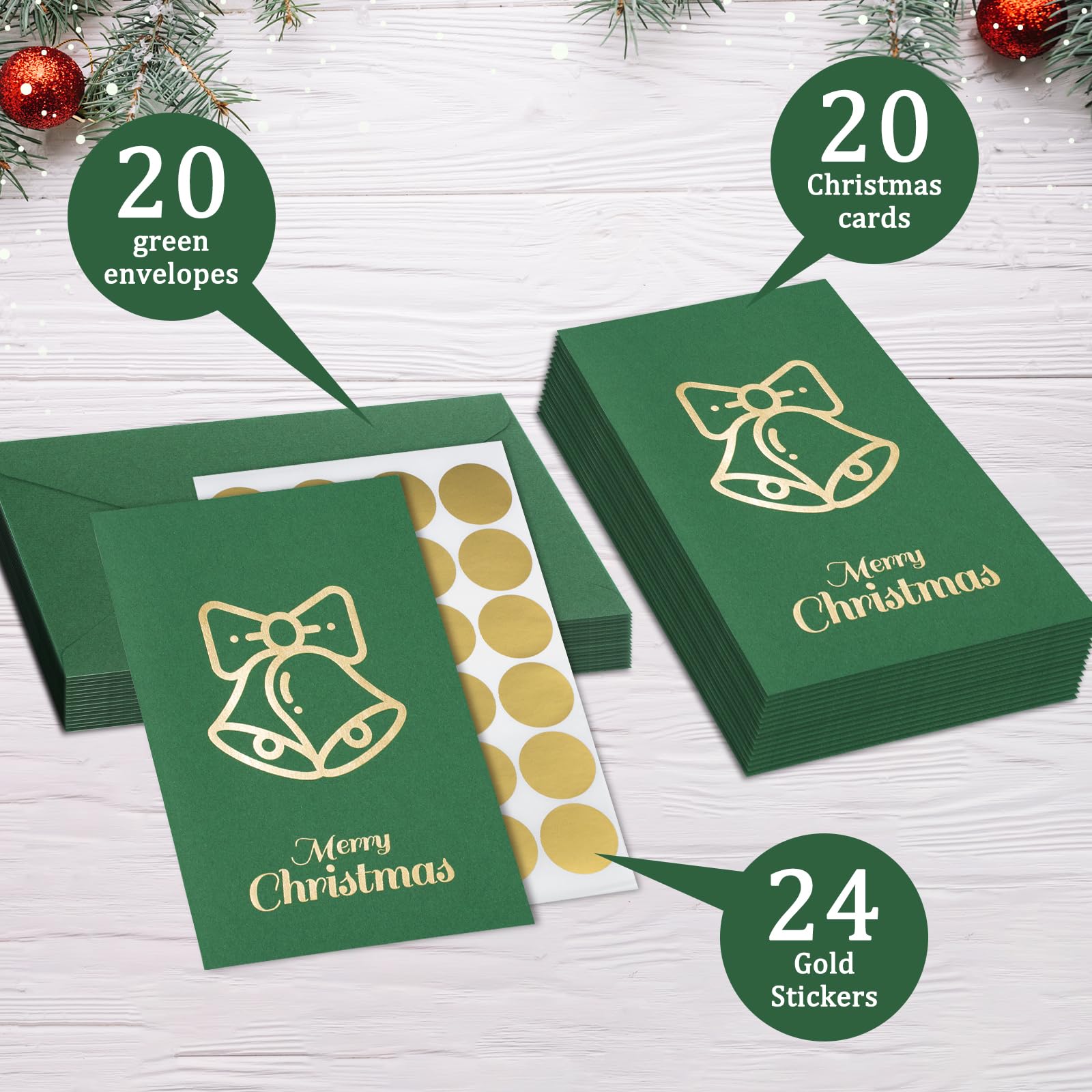 Snapklik.com : Horchen Christmas Cards Boxed