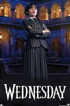 Amazon.com: Trends International Wednesday - Portrait Wall Poster, 34L ...