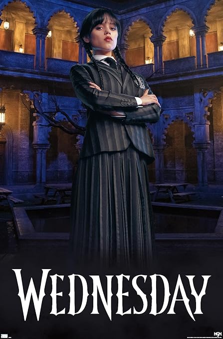 Amazon.com: Trends International Wednesday - Portrait Wall Poster, 34L ...