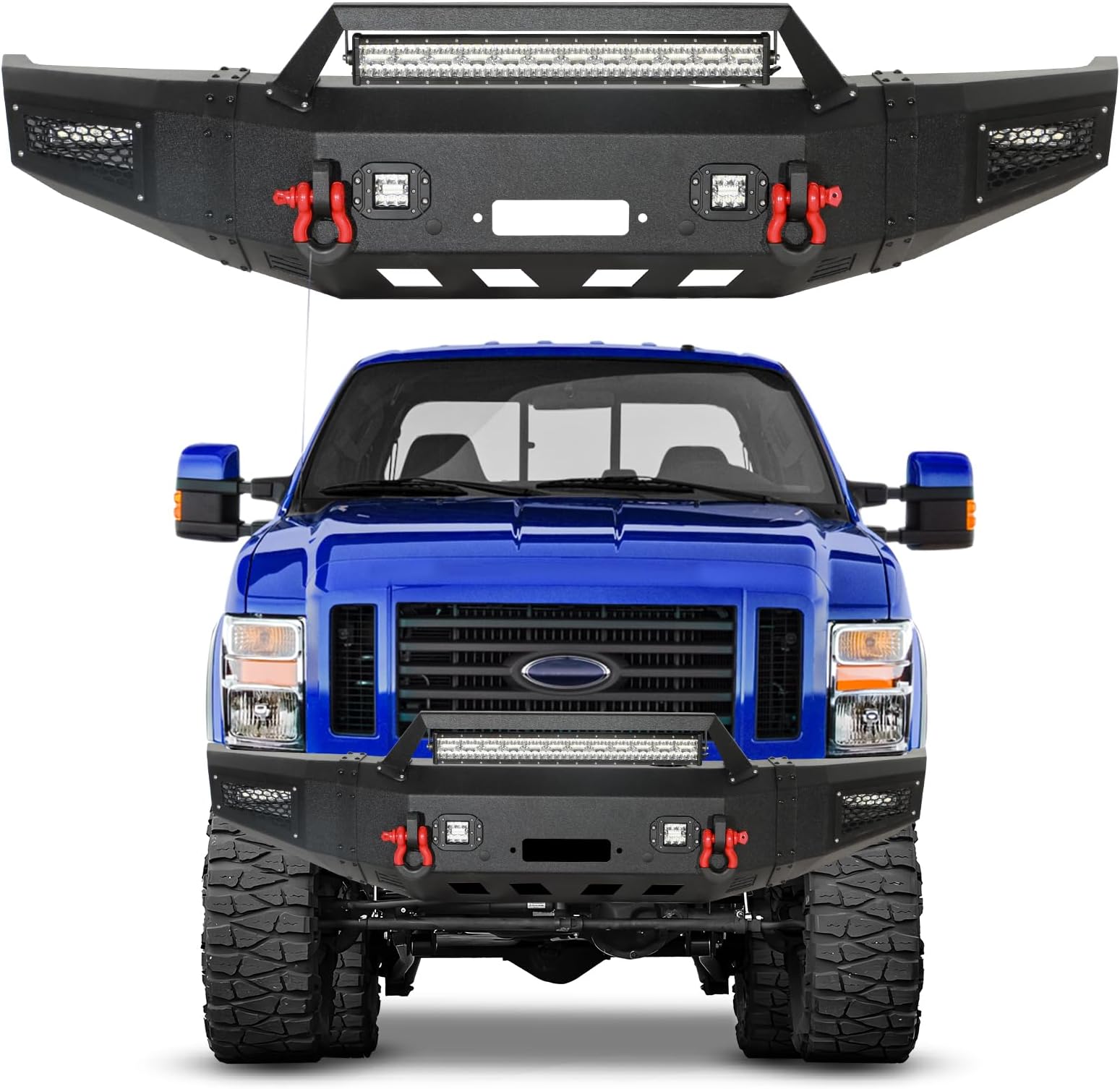 Amazon.com: IGLDIPUO 2008 F250 Front Bumper, 2008 F550 Front Bumper ...