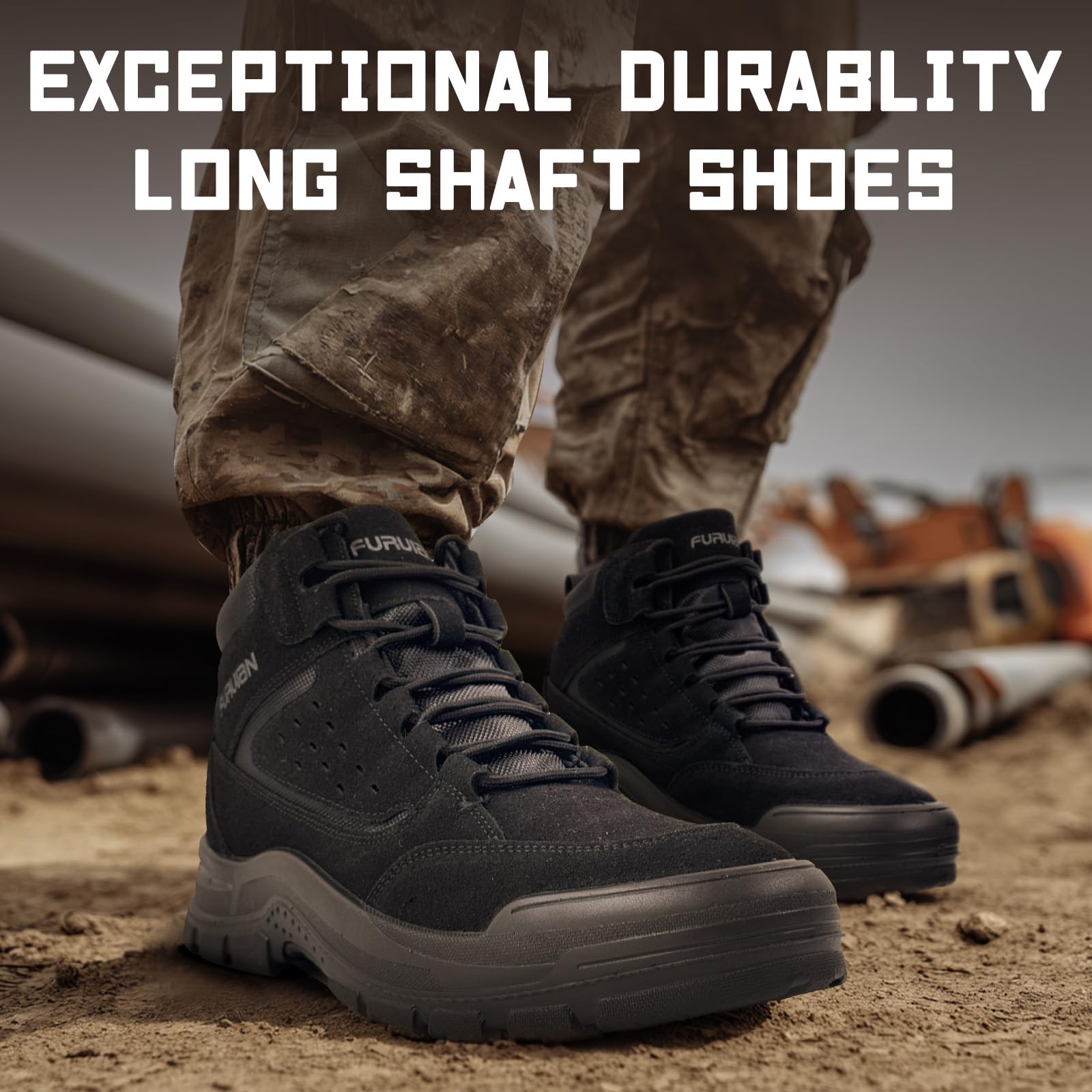 Snapklik.com : Steel Toe Boots For Men Women Comfortable Lightweight ...