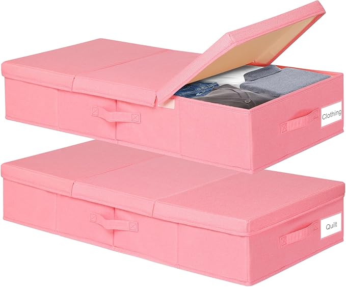 Amazon.com: Under Bed Storage, Large Underbed Storage Containers with ...