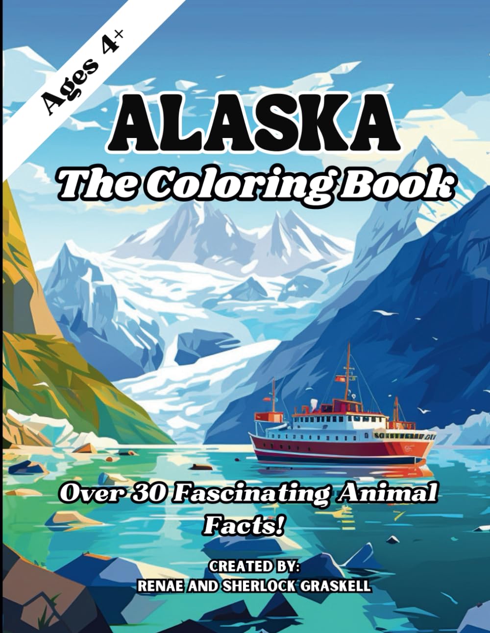 Amazon.com: Alaska Coloring Book: Alaska Coloring Book for Kids ...