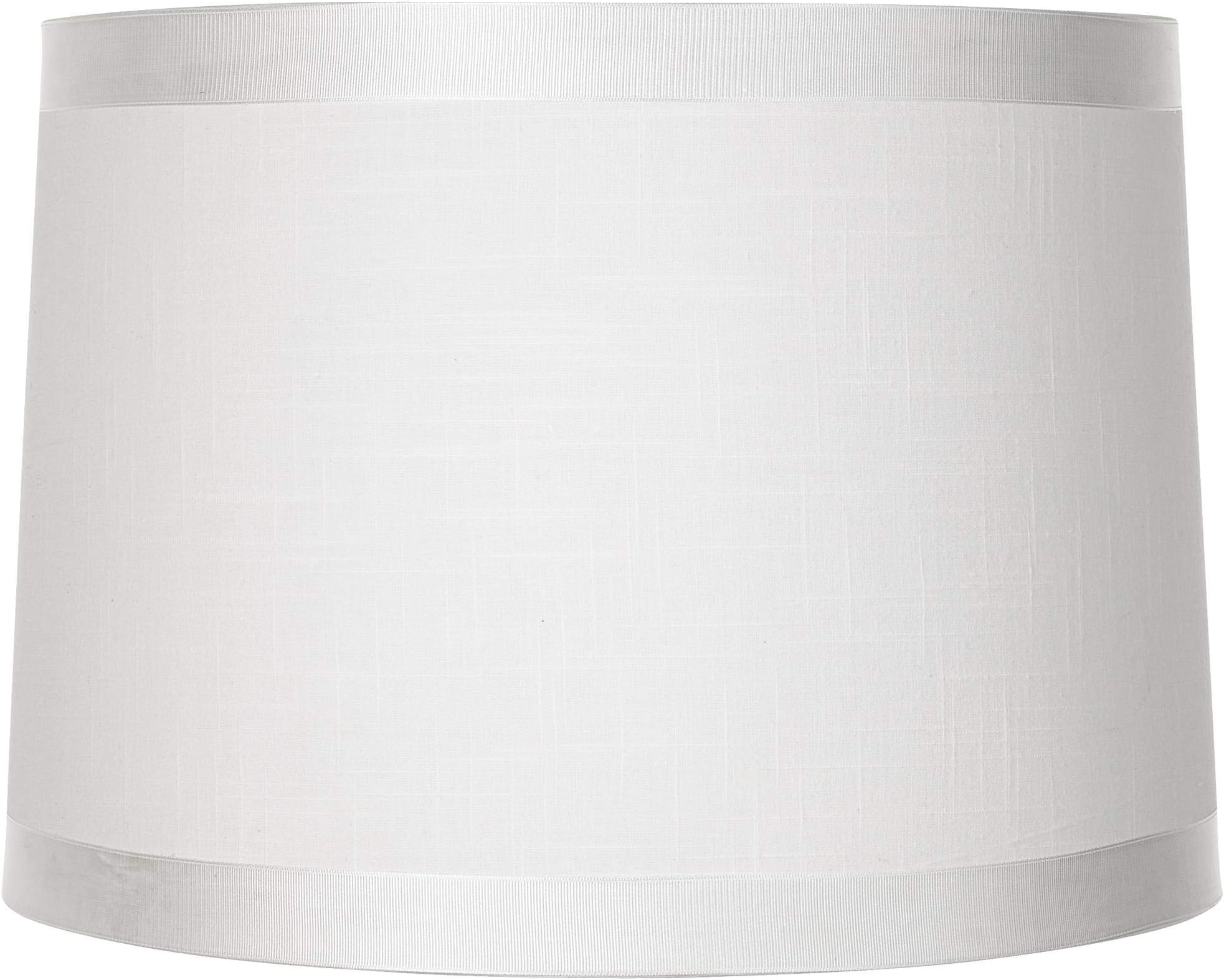 Sydnee Satin Orange Medium Drum Lamp Shade 14" Top x 16" Bottom x 11 ...
