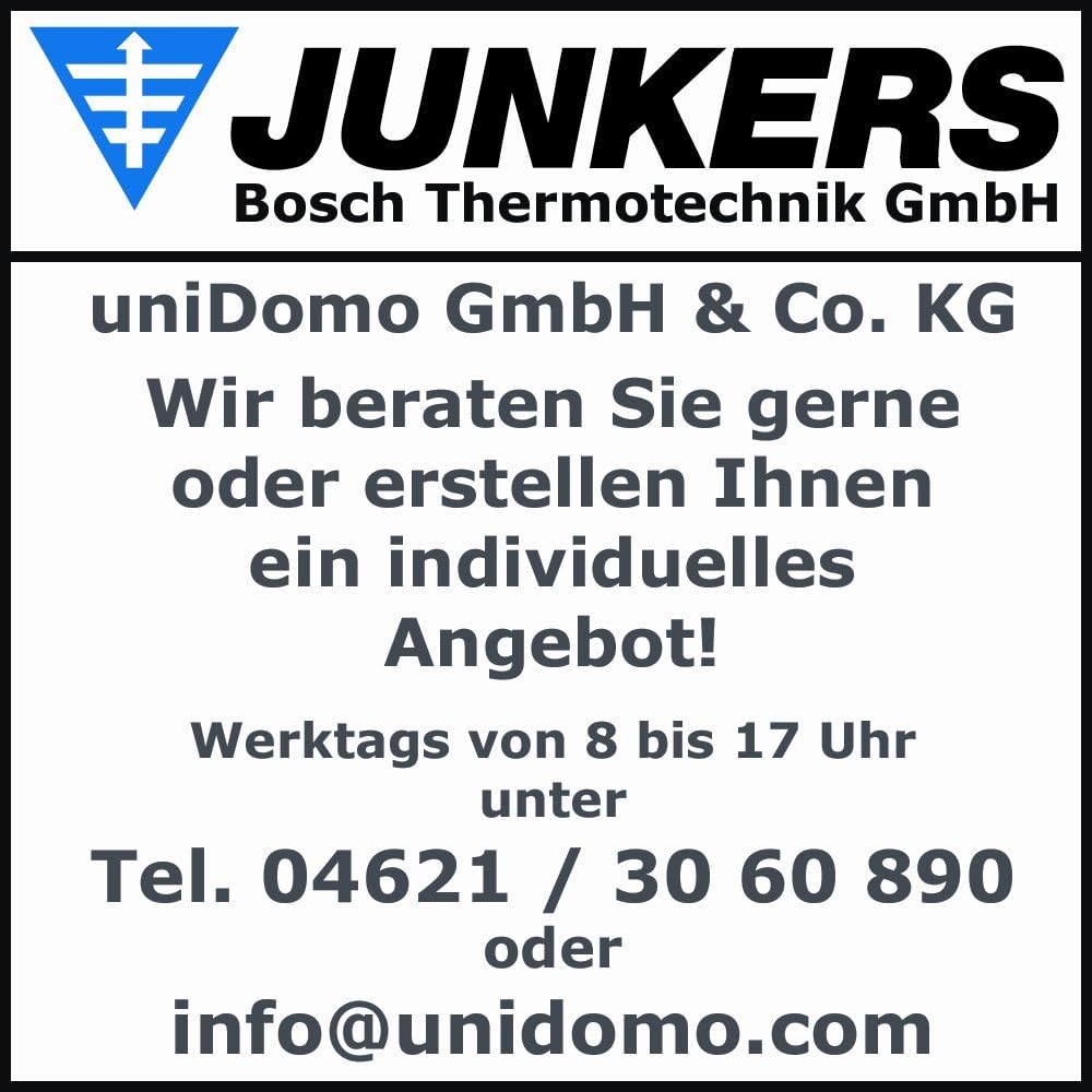 Junkers Accumulators - Horizontal Exchanger Accumulator Sl 200-2 e 195L ...