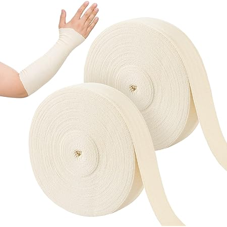 Amazon.com: 2 Pcs 4 Inch x 33 Yard Cotton Stockinette Tubular Elastic ...