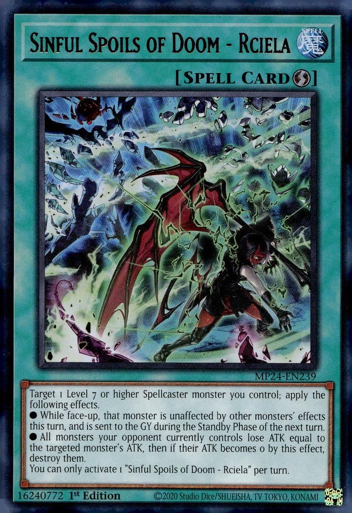 Amazon.com: Sinful Spoils of Doom - Rciela - MP24-EN239 - Ultra Rare ...