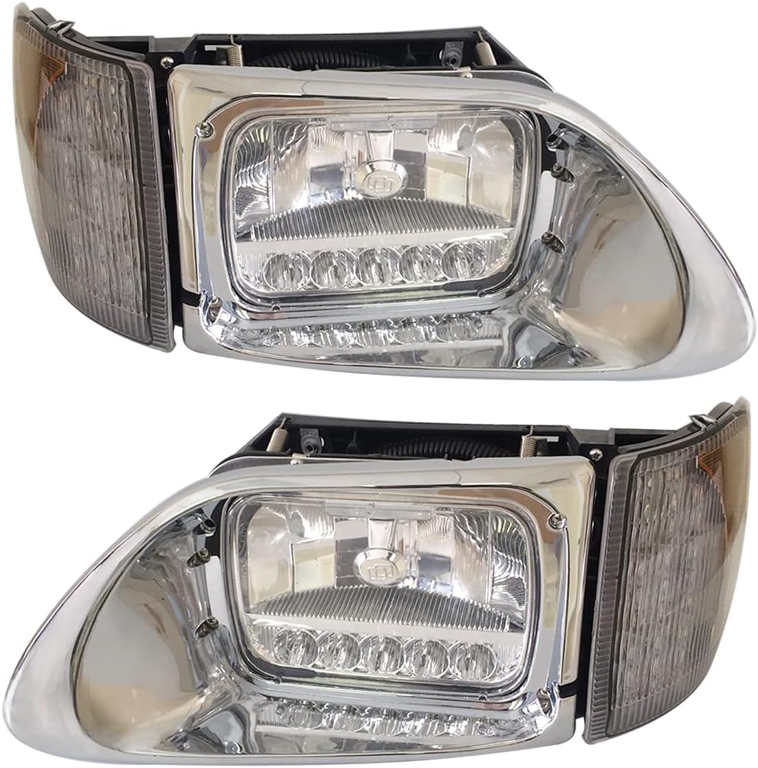 Headlight Heated with Reflector White LED and LED Corner Lamp Driver ...