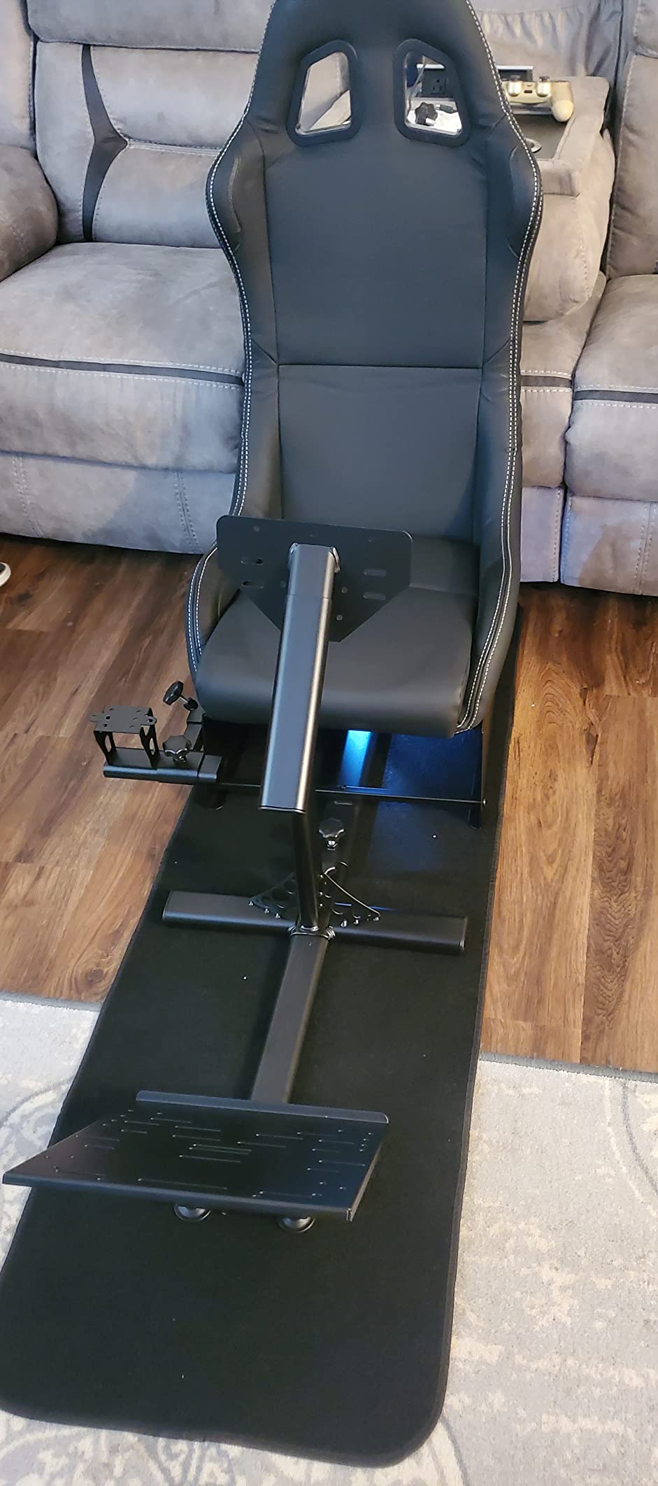 $46/mo - Finance cirearoa Racing Wheel Stand with seat Gaming Chair ...
