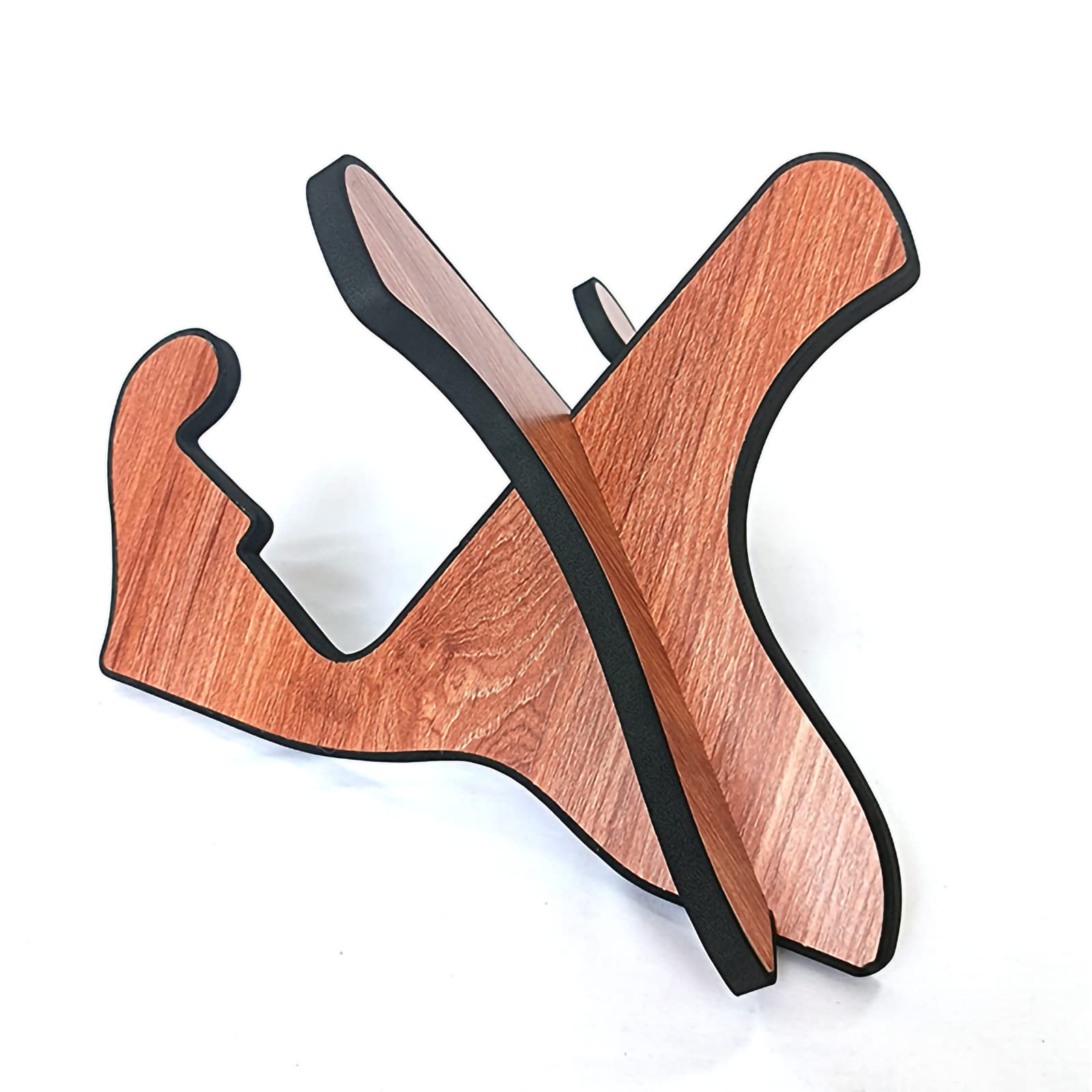 Soft Rubber Guitar Holder Wooden X-Frame Guitar Stand: Folding ...