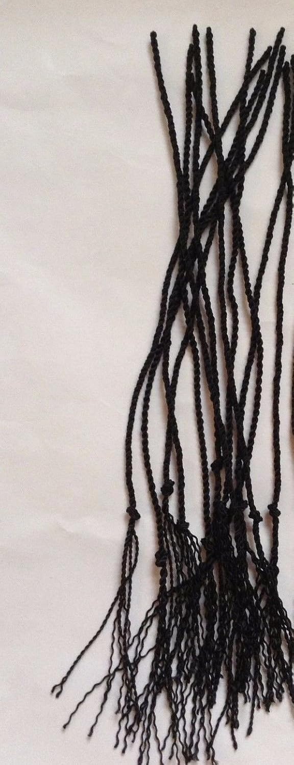 Amazon.com: Nylon 12 pcs. Black String Poppers for Bull Whip : Sports ...