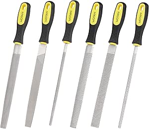 Amazon.com: WOTAHI 6-Piece Rasp File Set - 3PCS T12 Carbon Steel Metal ...
