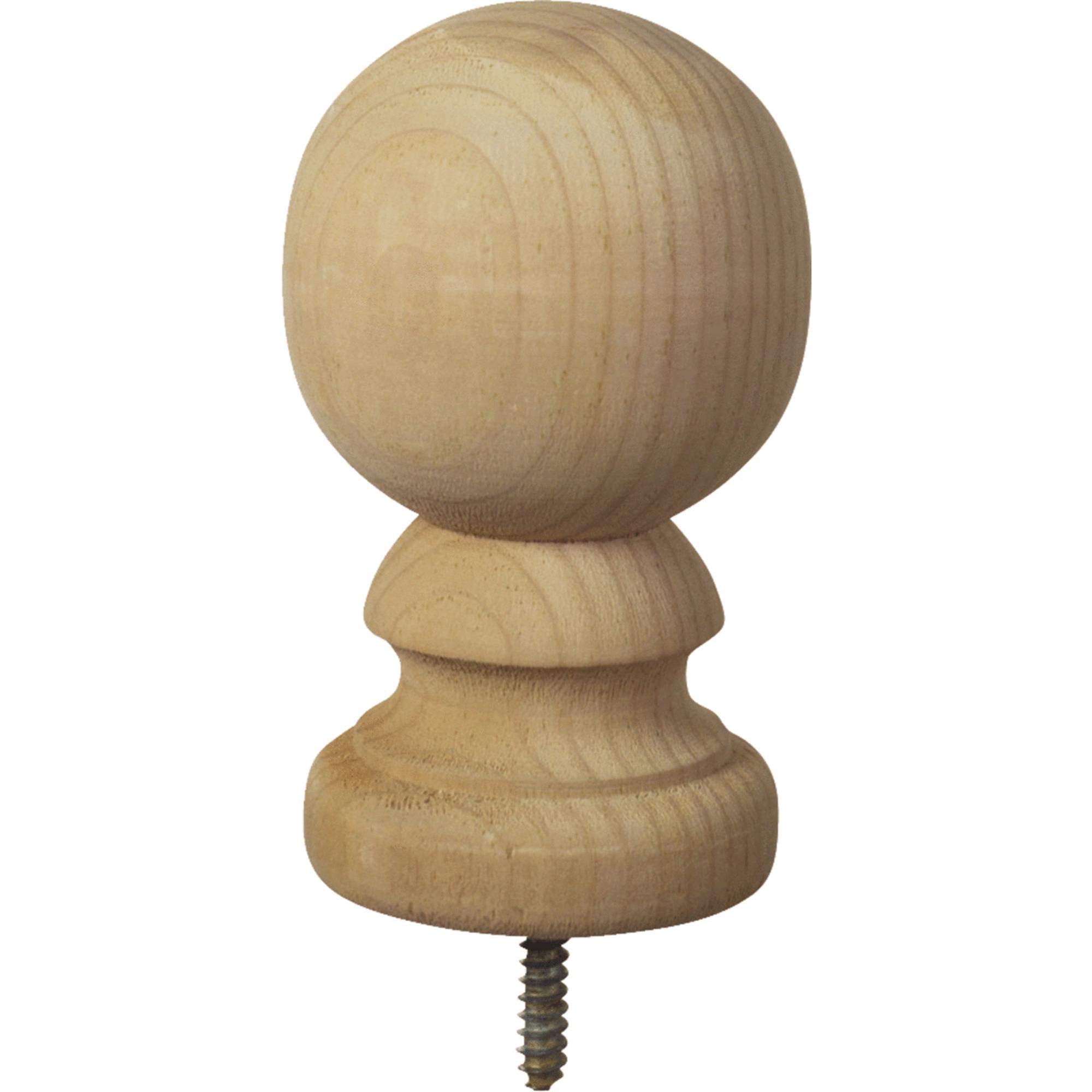 UFPI LBR & Treated 106088 Treated Ball Top - Decking Posts - Amazon.com