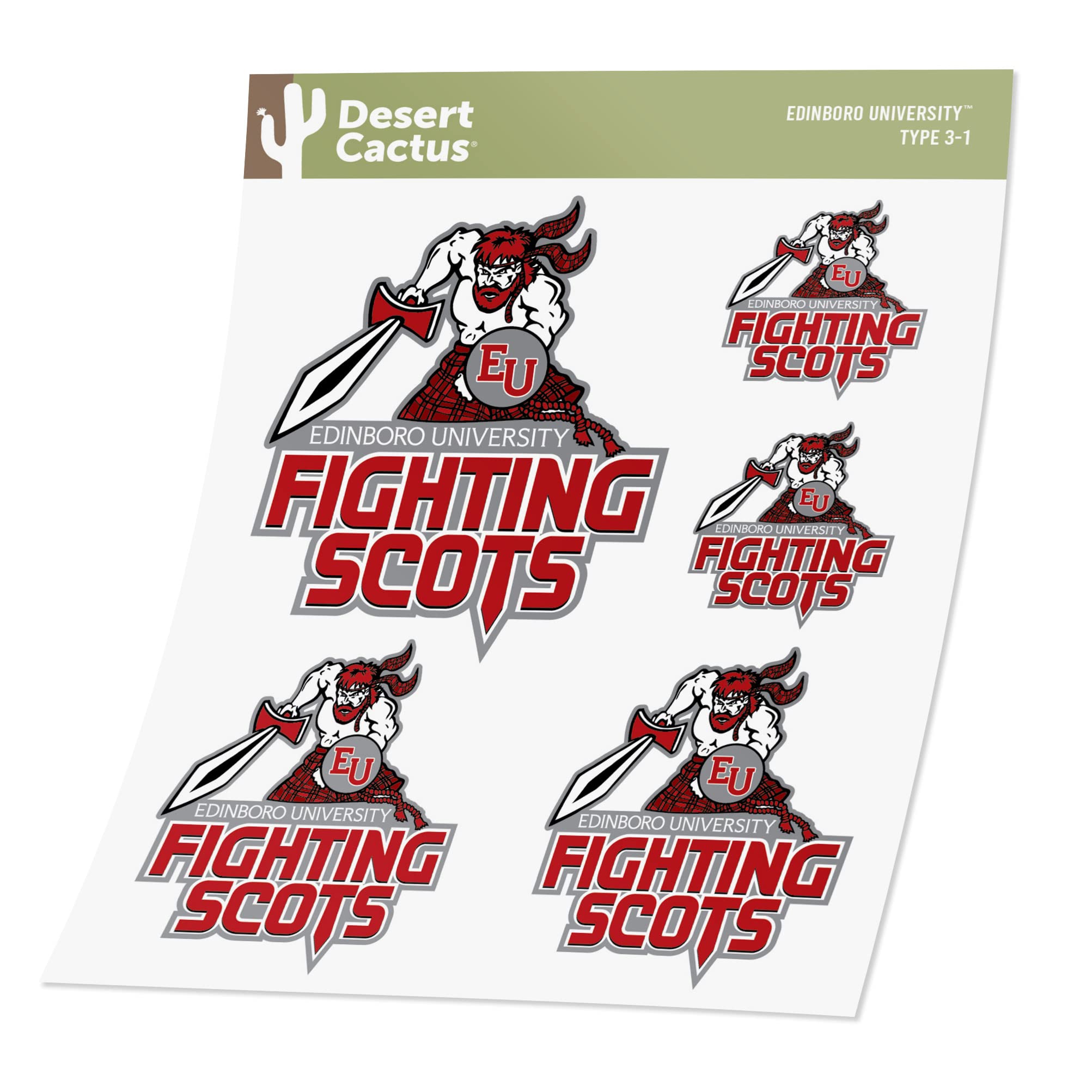 Edinboro University Logo Amazon.com: Edinboro University Fighting