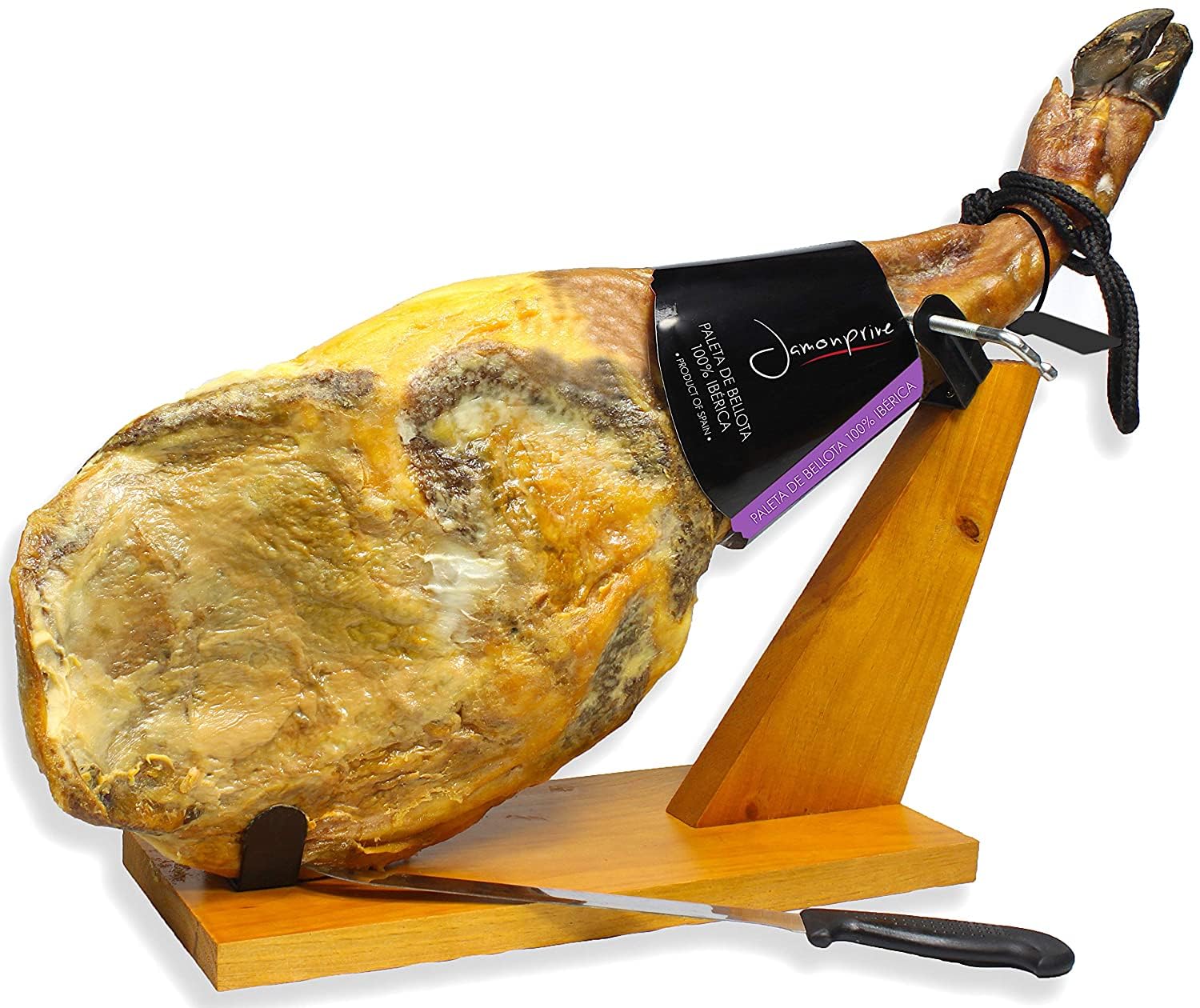 Amazon.com: Iberico Ham Acorn-fed Bellota 100% Pure Breed (shoulder ...