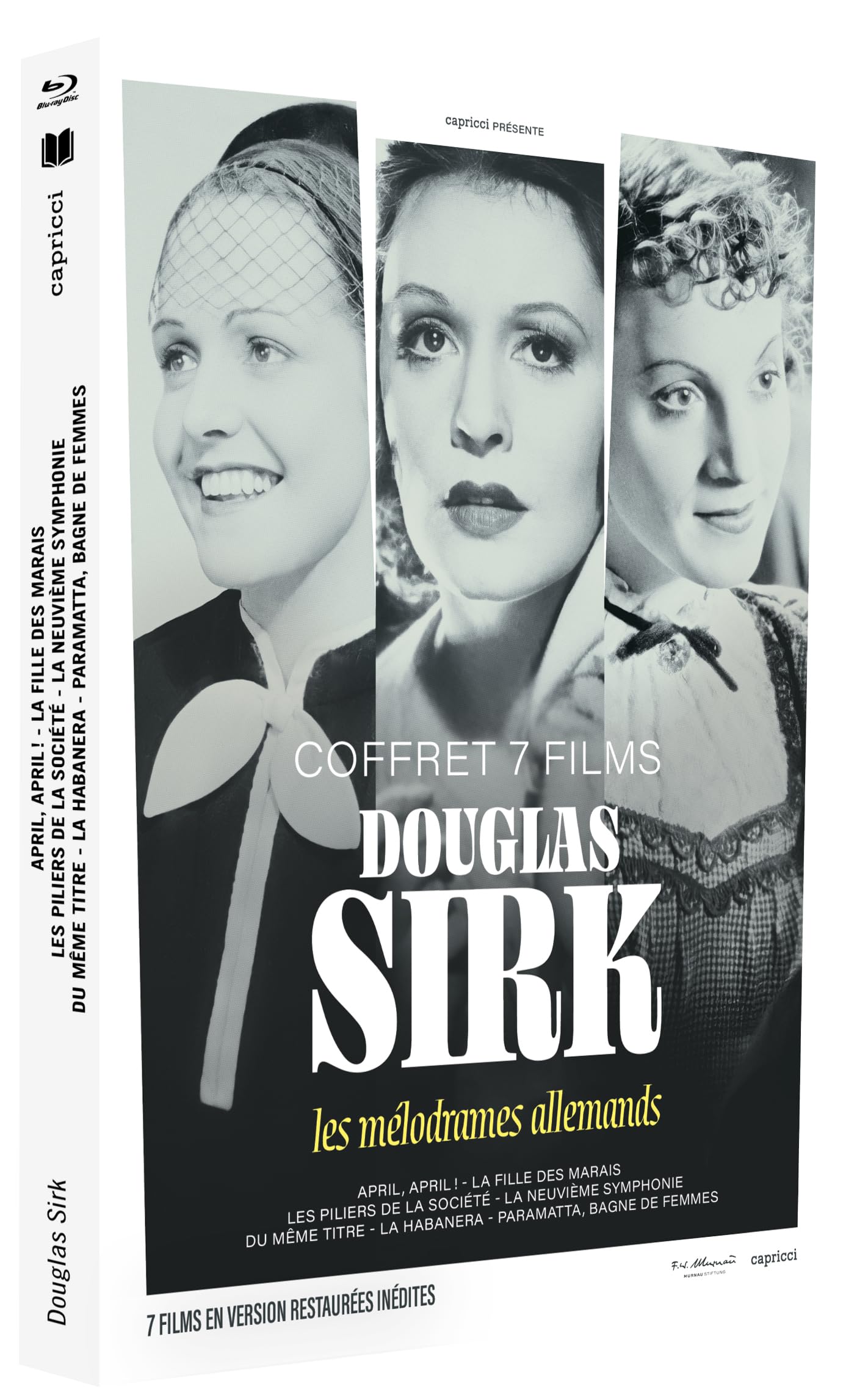 Douglas Sirk-Les Mélodrames allemands-Coffret 7 Films [Blu-Ray]: DVD et ...