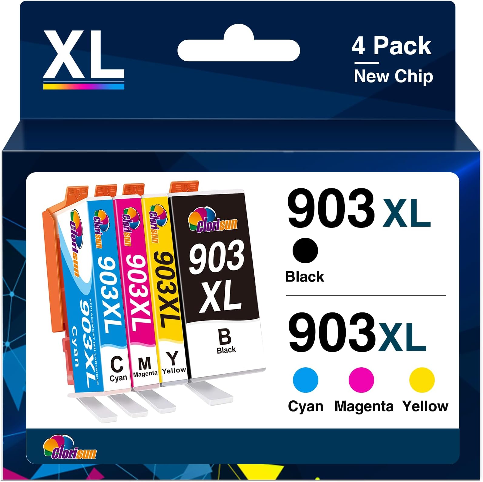 STAROVER 903XL Aggiorna Chip Compatibile con Cartuccia d'inchiostro HP ...