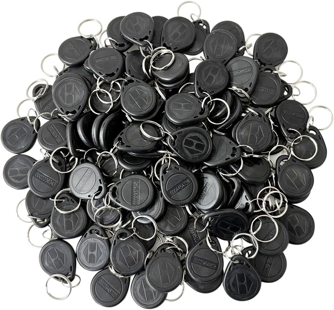 Amazon.com: ETEKJOY 100 PCS 125KHz RFID Key Fob Proximity ID Card Token ...
