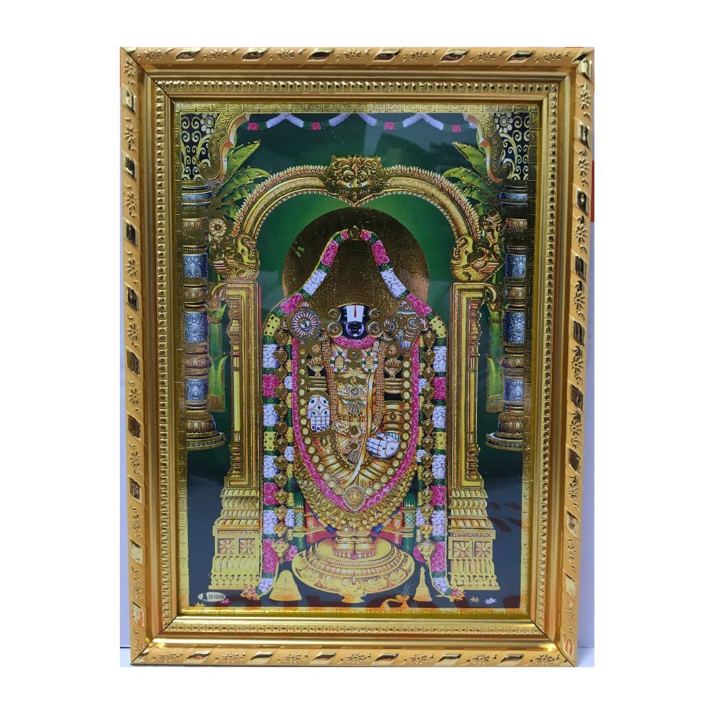 Puja N Pujari God Photo Frames Lord Tirupati Balaji Venkateswara ...