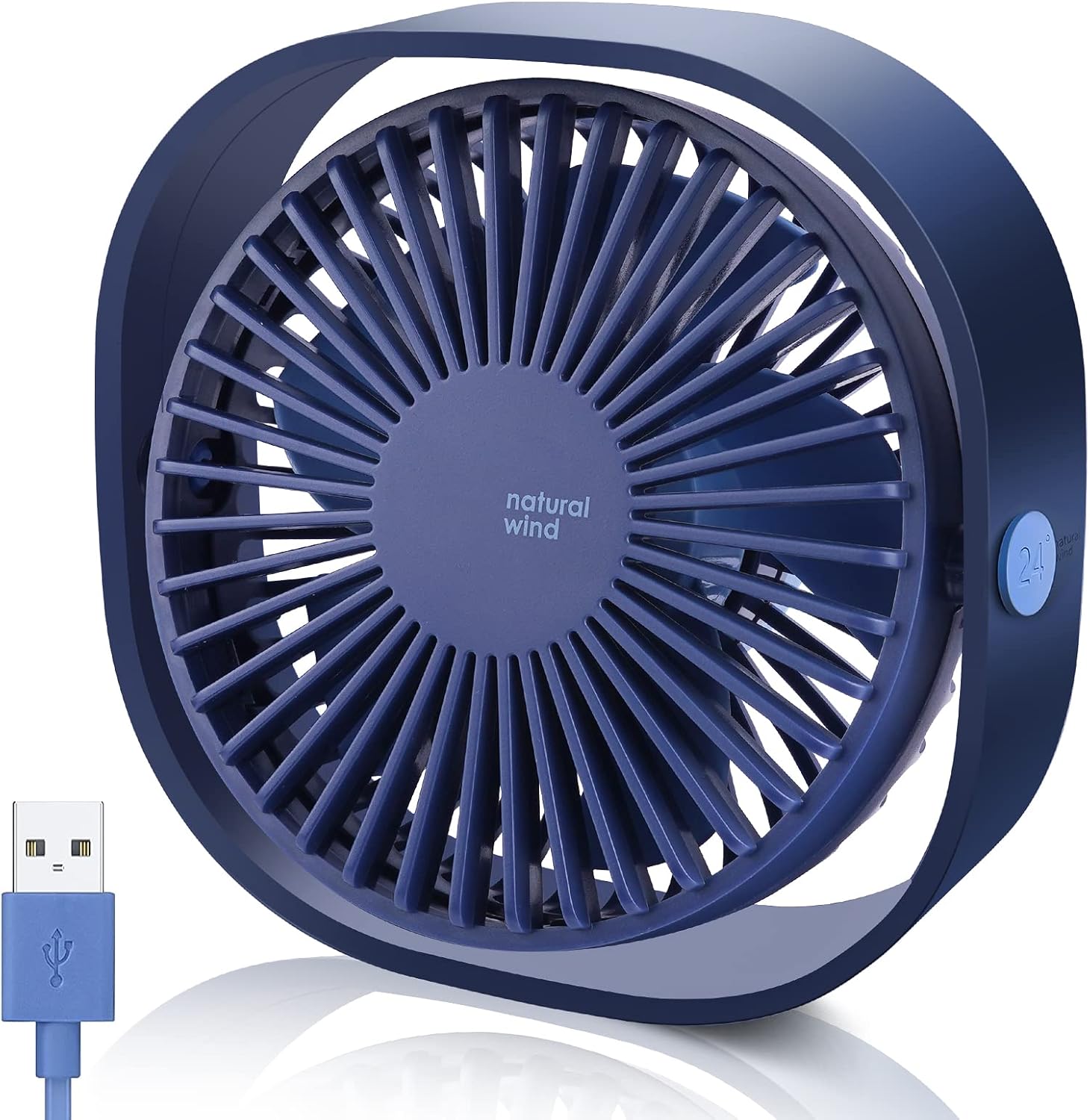 BSVI Desk Fan Portable Personal Desktop Mini Cooling Micro with Cable ...