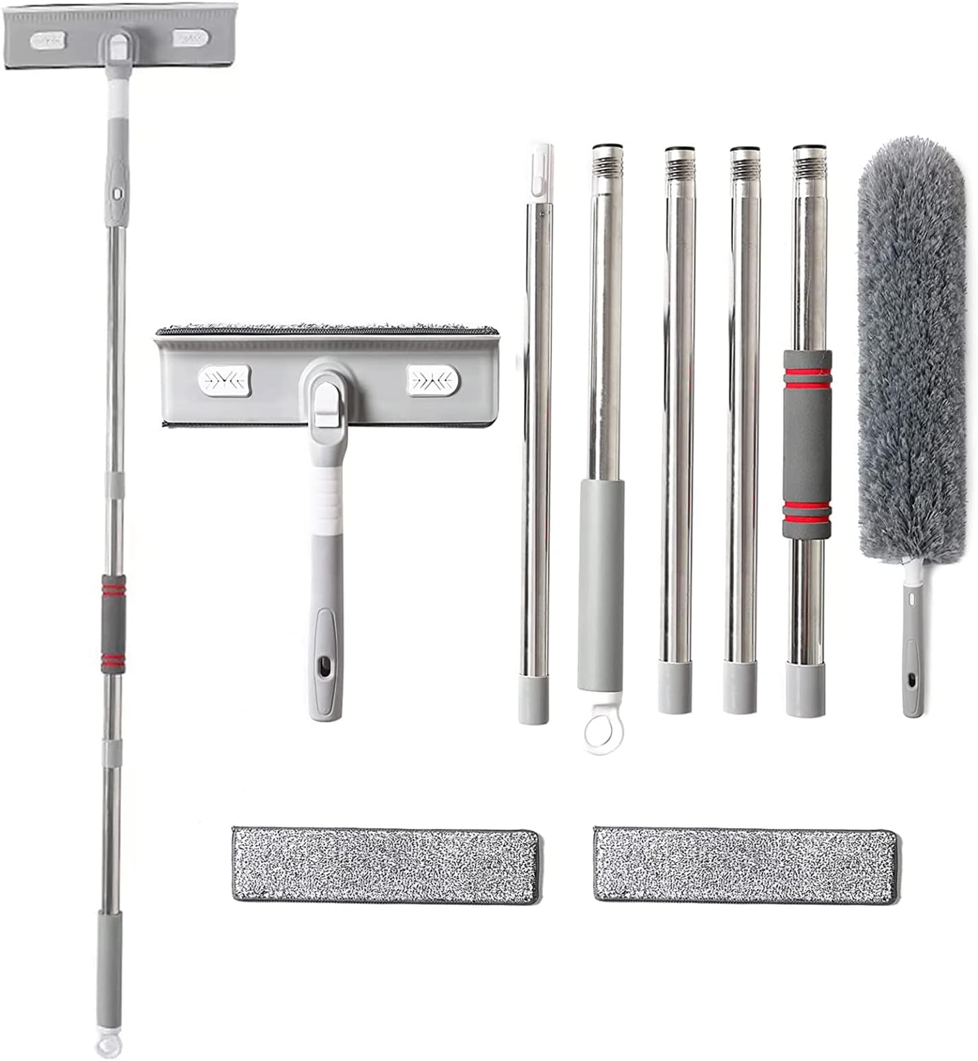 Dekton Telescopic Window Cleaning Kit - Lightweight, Extendable to 3.5m ...
