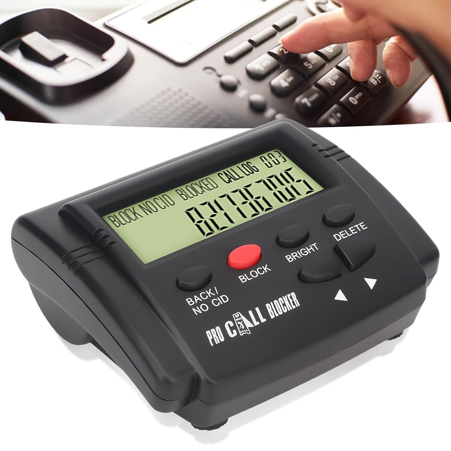 Call Blocker 2000 Groups Large Capacity Prevent Harassment Caller ID ...