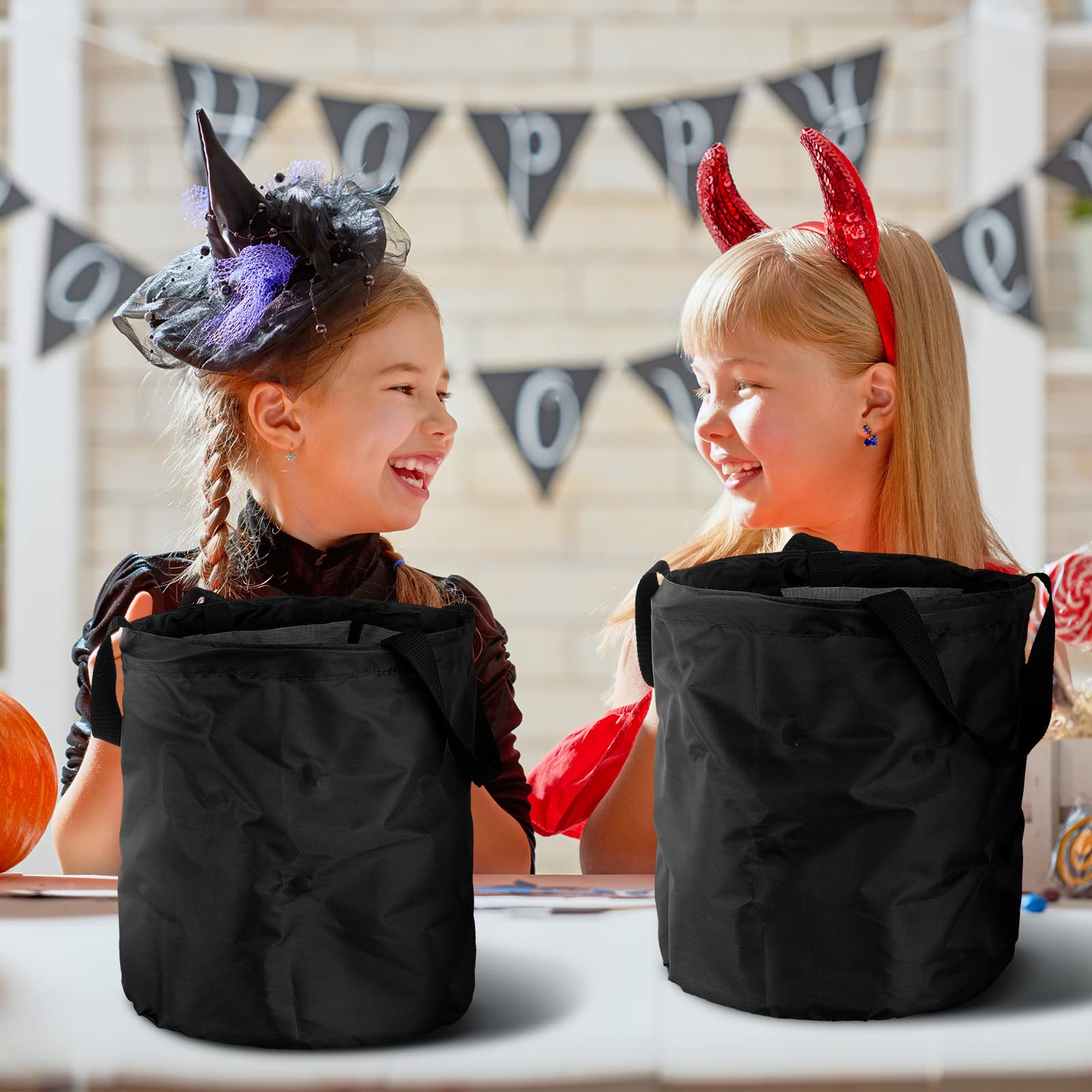 Snapklik.com : 2 Pieces LED Light Halloween Trick Or Treat Candy Bags ...