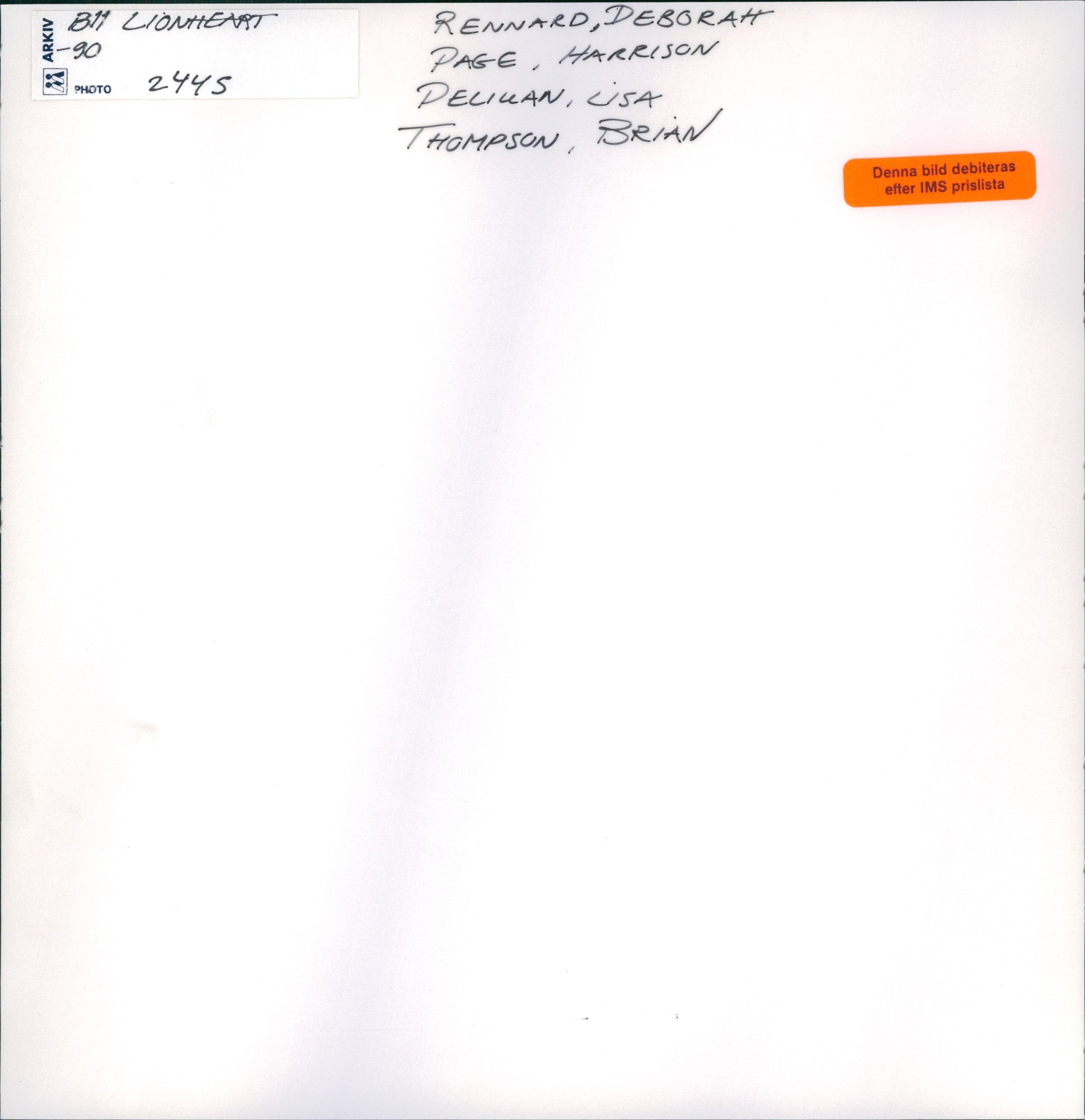 Deborah Rennard Lionheart