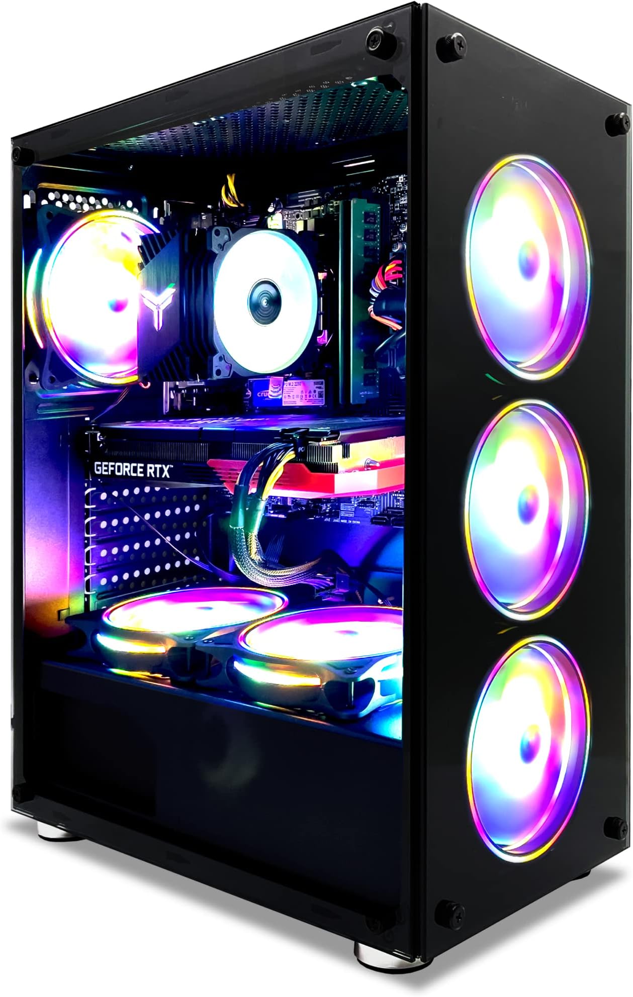 Amazon.co.jp: PASOUL 煌 GBK-1650-i3 ゲーミングPC デスクトップパソコン GeForce GTX1650 4GD6 第12世代 Corei3 12100F 3 ...