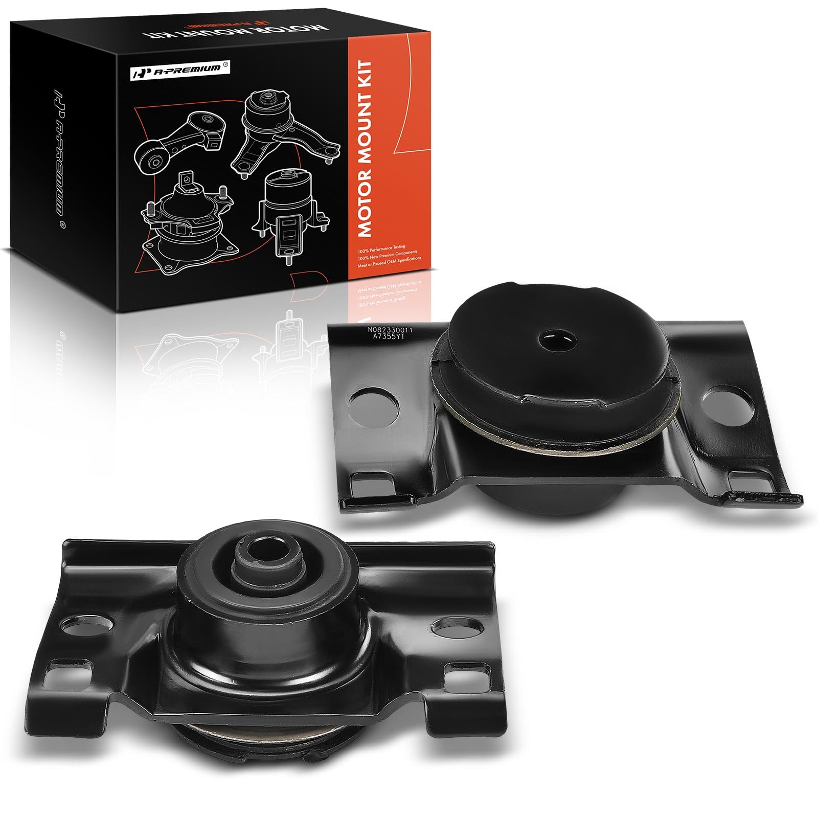 Amazon.com: A-Premium 2PCS Front Left and Right Engine Motor Mount Kit ...