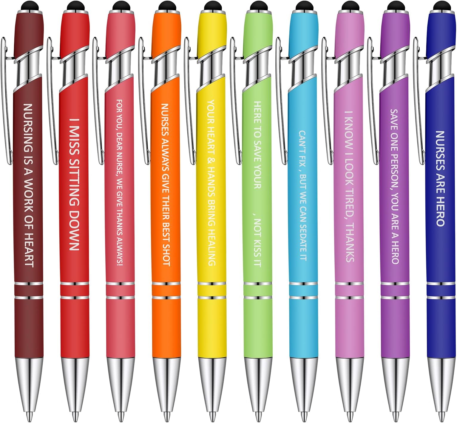 Amazon.com : Funny Nurse Pens Ballpoint Pen for Nurses Gifts for Nurse ...