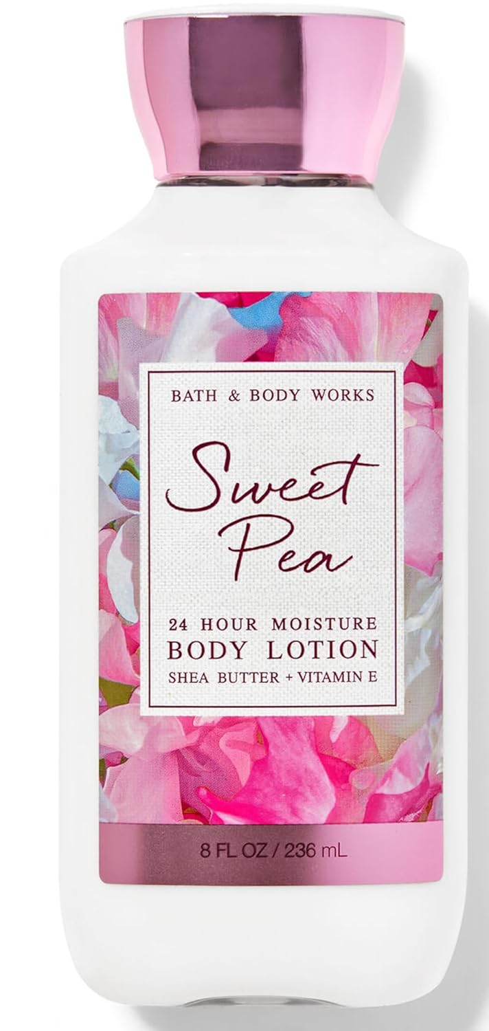 Amazon.com : Bath & Body Works Sweet Pea Body and Hand Lotion Pack of ...