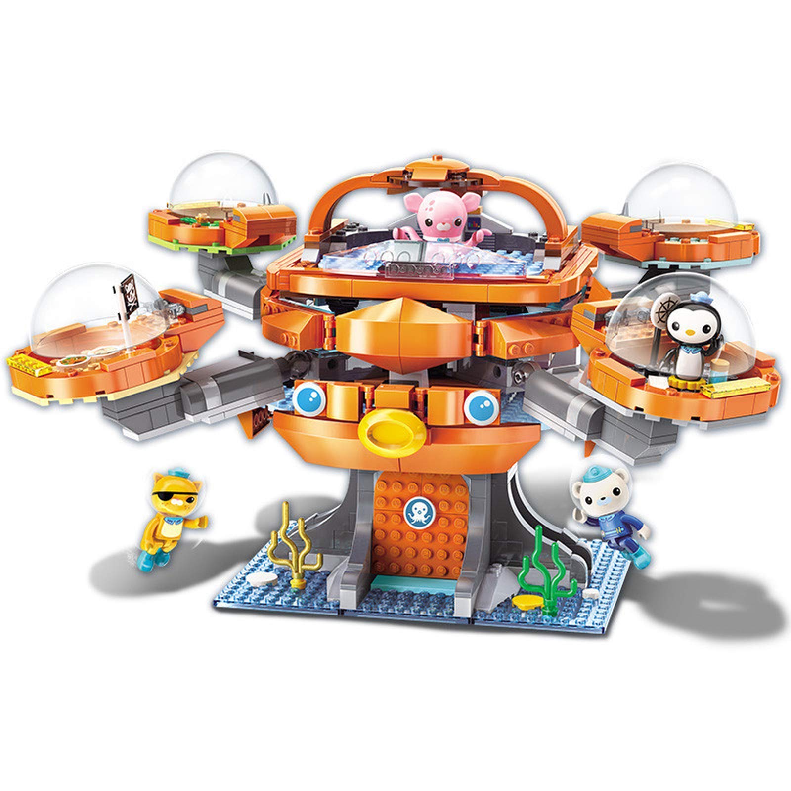 Buy Octonauts Octopus Octopod Playset Barnacles Enlighten Model Bricks ...