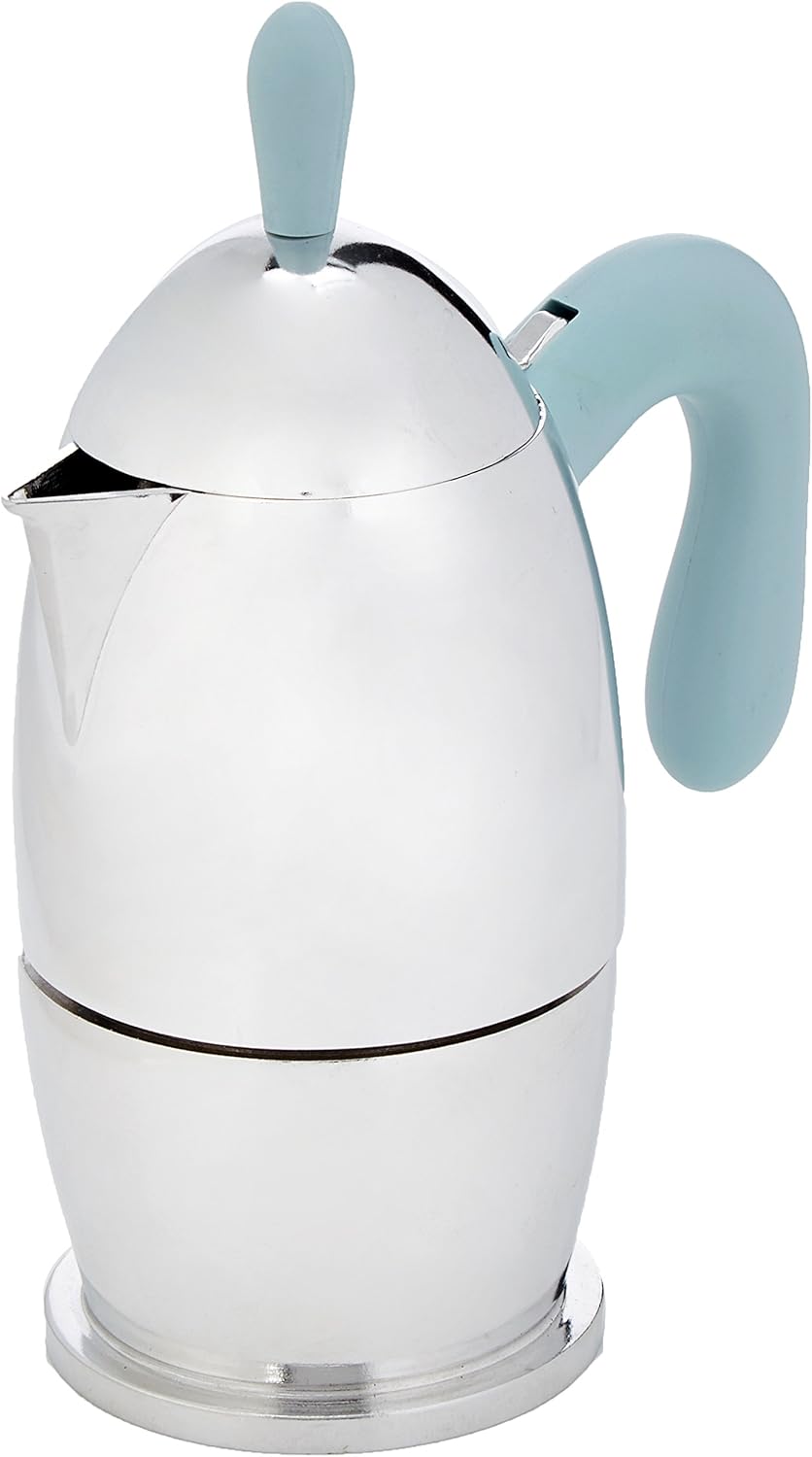 Amazon.com: Guzzini Zaza Coffee Maker 1 Cup Pearl Sky, Acrylic, Blue,6. ...