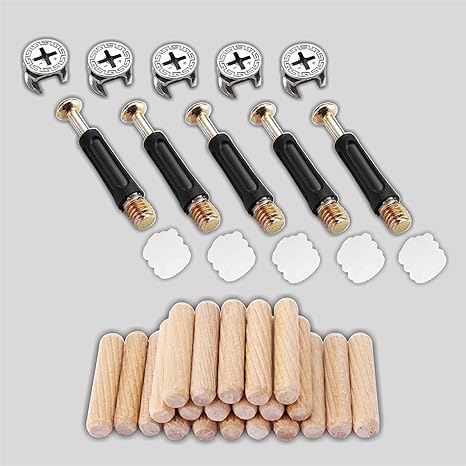 Furniture Cabinet Connector or Desk Top Fastener Hardware Nuts Dowel ...