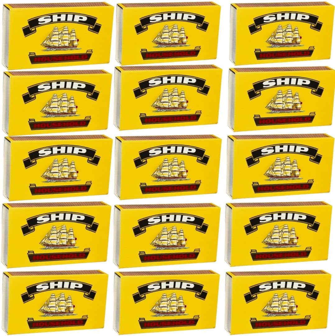 Ship Safety Matches 50 Boxes (5 Pack of 10 Boxes) : Amazon.co.uk: Grocery