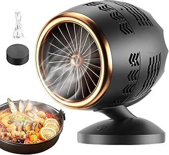 Portable Range Hood for Cooking - Portable Kitchen Exhaust Fan USB ...