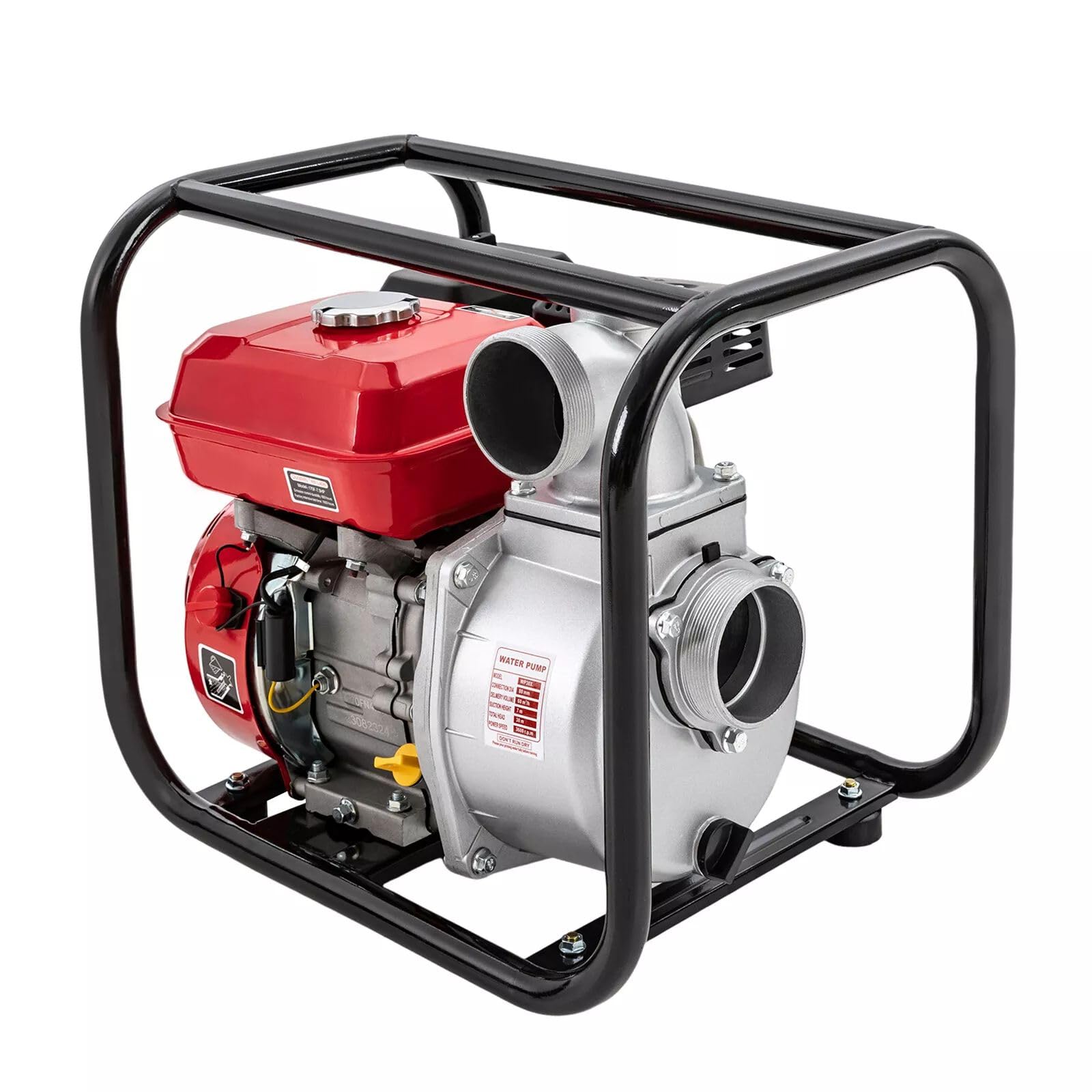 Amazon.com: Gasoline Engine Water Pump, Gas Powered Water Pumps 2Stroke ...