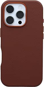 Amazon.com: OtterBox iPhone 16 Pro Symmetry Series Cactus Leather for MagSafe - Rich Adobe Brown ...