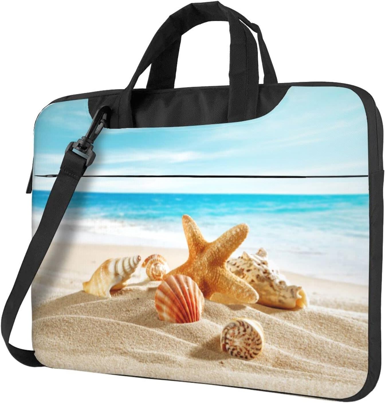 Amazon.com: Laptop Bag Laptop Case 13 Inch Computer Bags Shell On Sand ...