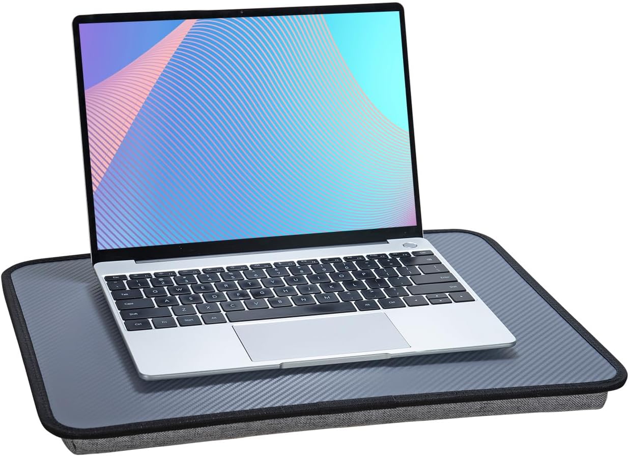 Amazon.com: Portable Laptop Desk Fits Up to 16“ Laptops, Built-in ...