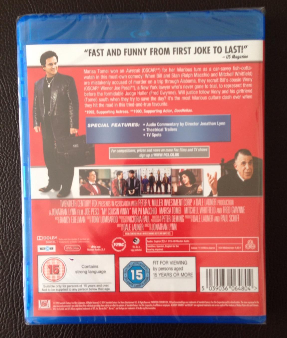 My Cousin Vinny [VHS] : Joe Pesci, Marisa Tomei, Fred Gwynne, Ralph ...