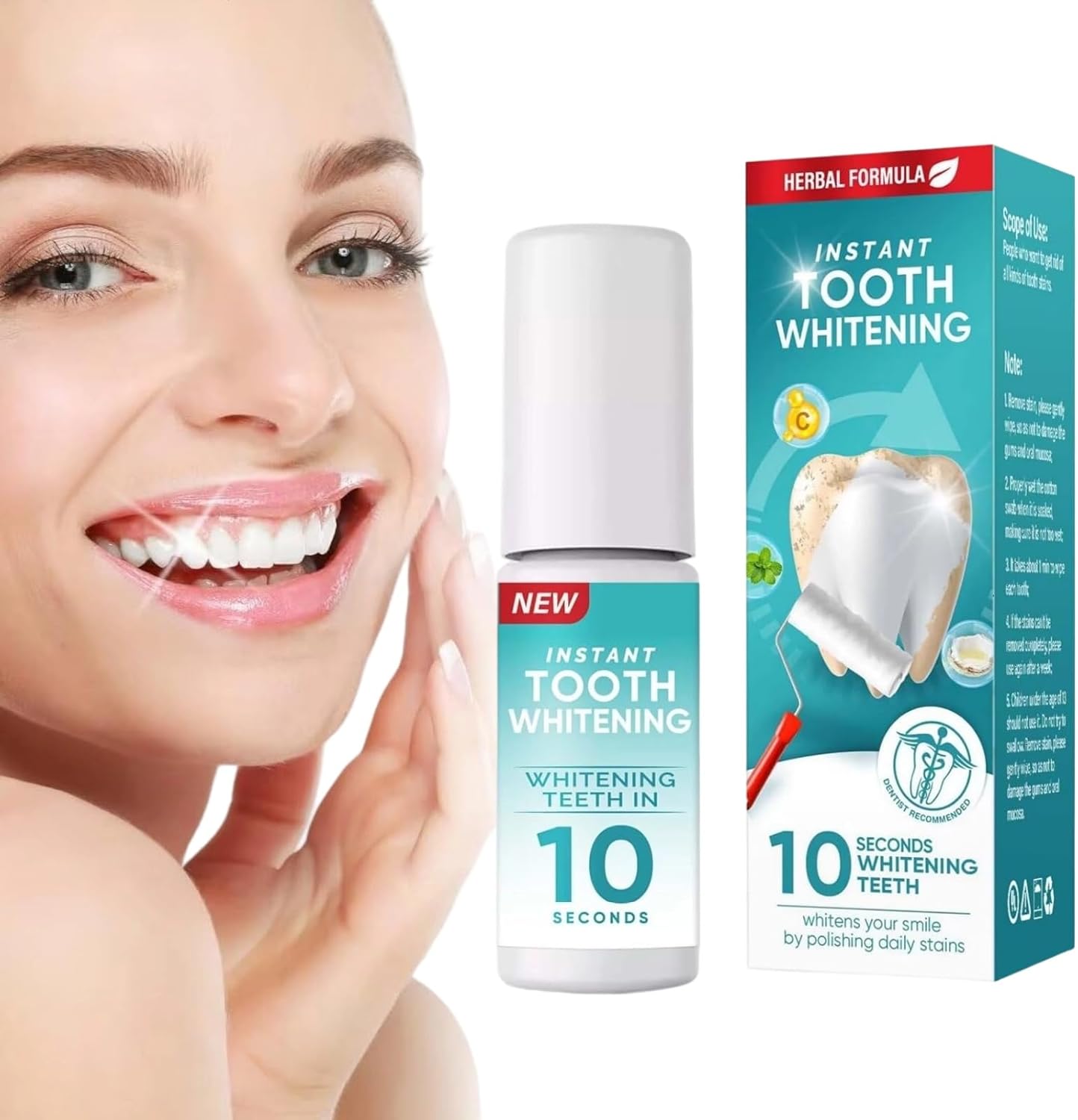 Amazon.com: Ultrá Whítê Tooth Paint, Instant White Paint for Teeth ...