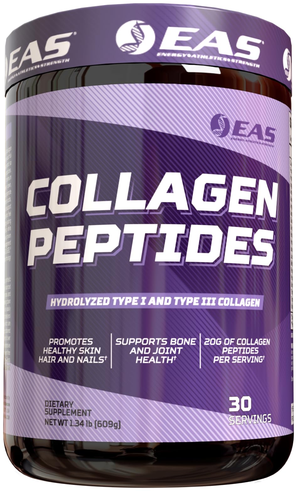 Amazon.com: EAS Collagen Peptides Powder | Hydrolyzed Type I & III ...