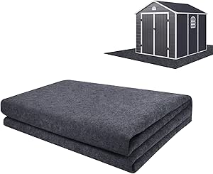 Sfcddtlg 8.2x8.2ft Outdoor Storage Shed Floor Mat-Waterproof Outdoor ...